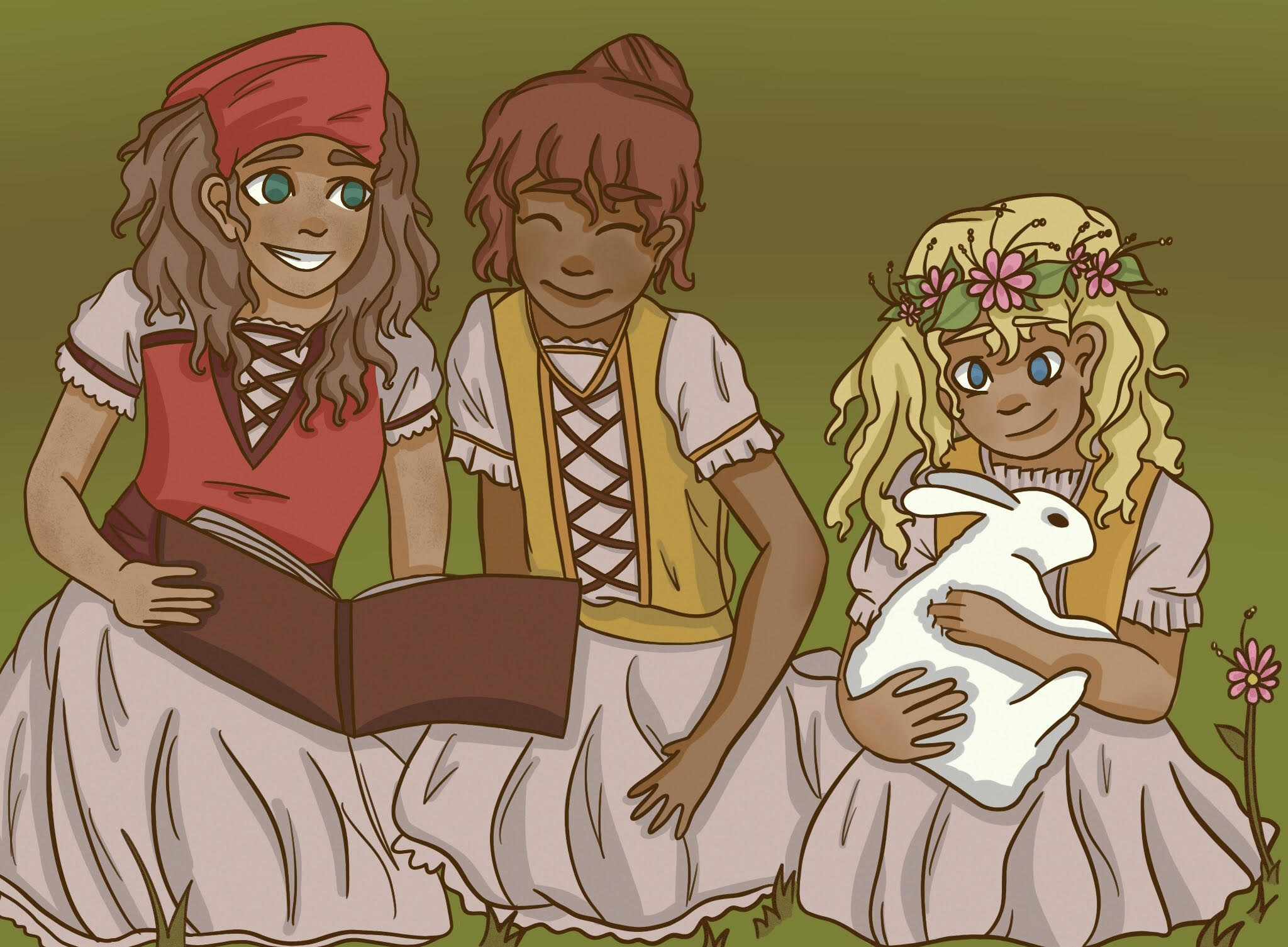 People of Aenya: Athalia, Niah, Liana – The Art of Storytelling